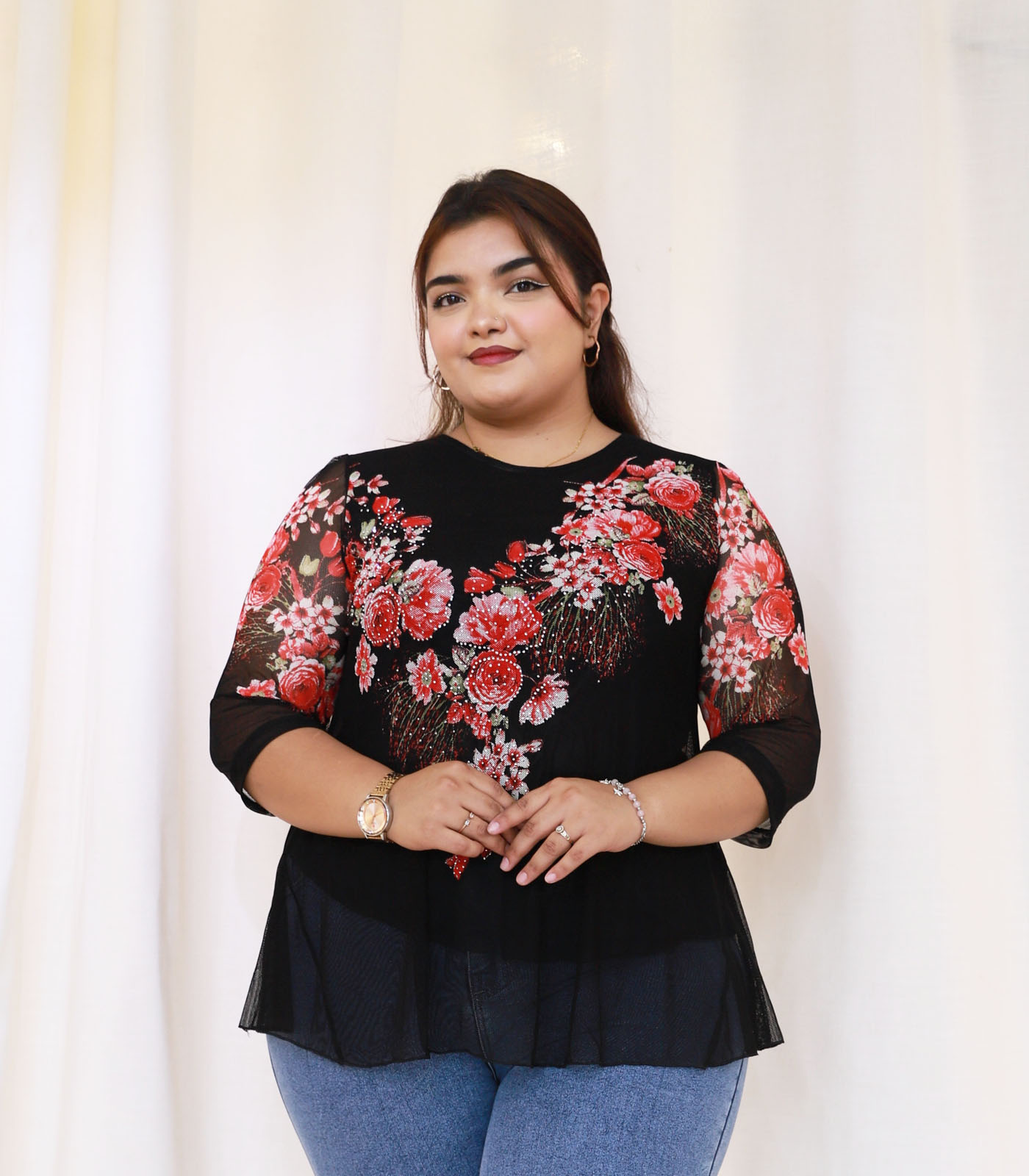 STONE NET TOP - Buy STONE NET TOP at Best Price in Plus Size Nepal